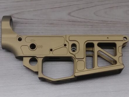 Skeletonized AR 15 Lower Receiver Cerakote - ADR Tactical LLC